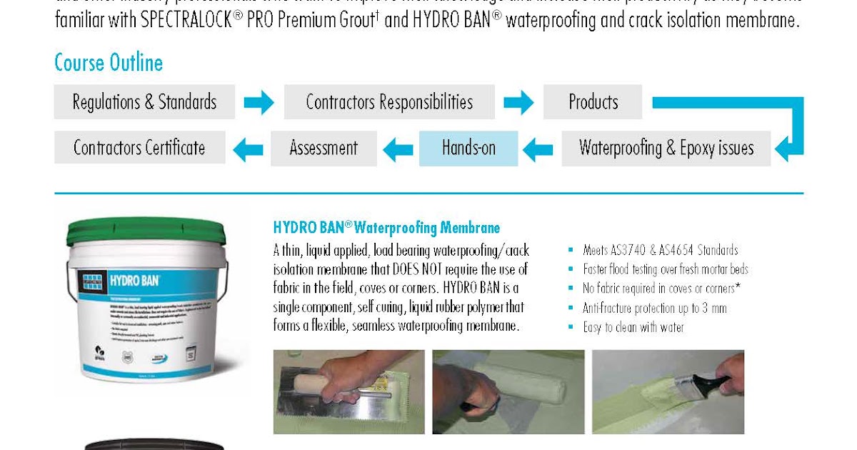 Laticrete Australia Conversations: NSW Waterproof & Epoxy Grout Training