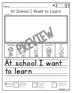 Emily Jane Creates: SEPTEMBER NO PREP LITERACY AND MATH PACKET