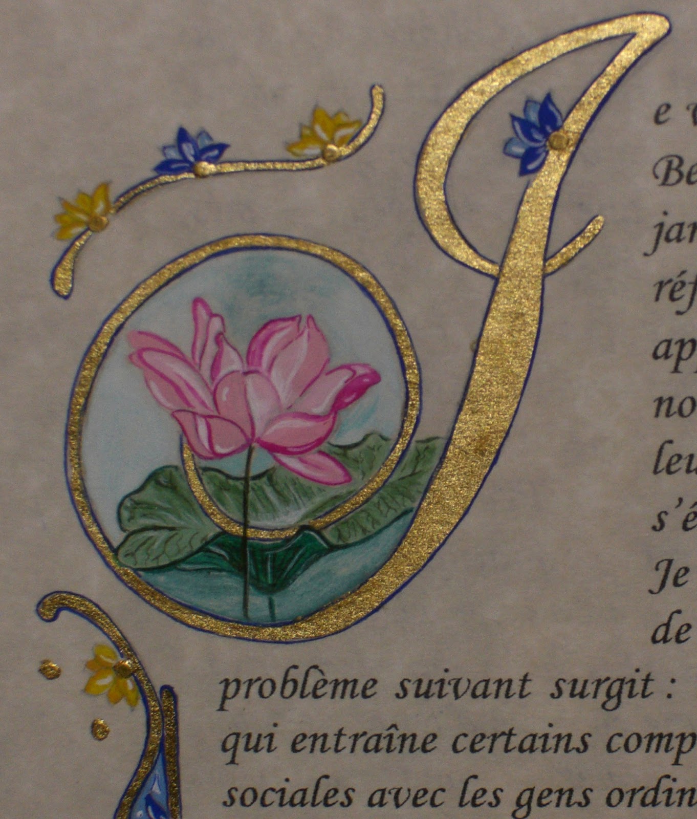 L'art en Lumière: Lettrines