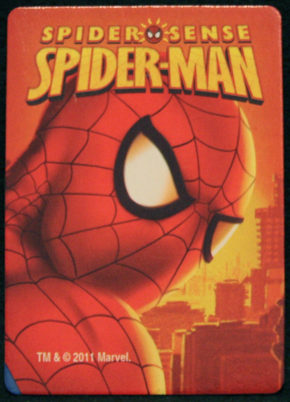 Cartas de Superheroes: SPIDER SENSE SPIDER-MAN CARTES Á JOUER