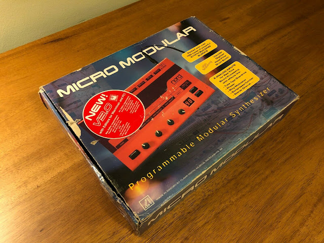 MATRIXSYNTH: Nord Micro Modular synth with Original Box and power supply