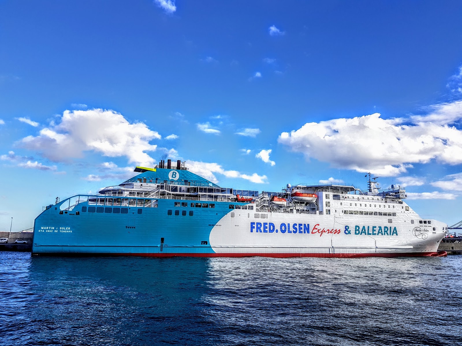 FERRYBALEAR: El "Soler" de Baleària-Olsen listo para comenzar sus ...