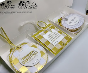 Positively papercraft: Christmas Gift Tags & Matching Box