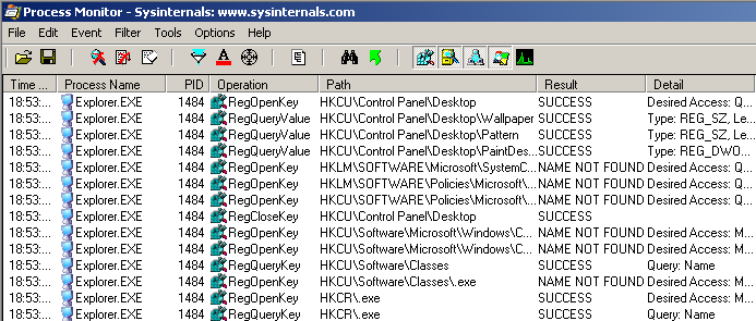 Sysinternals procmon - littlejmk
