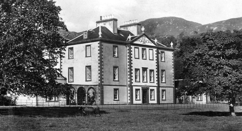 Tour Scotland: Old Photographs Barbreck House Scotland