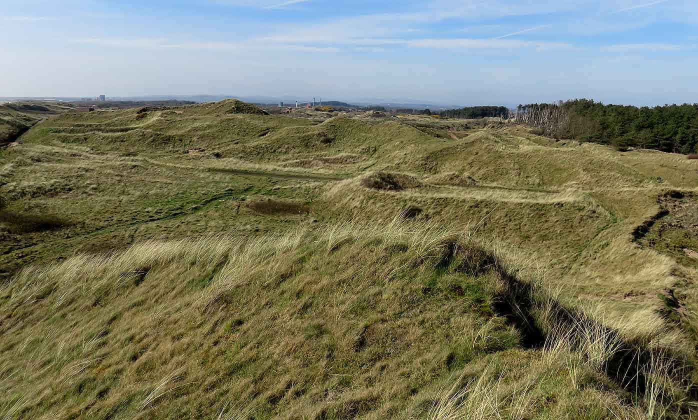 Alex and Bob`s Blue Sky Scotland: Ardeer Beach. Stevenston. River ...