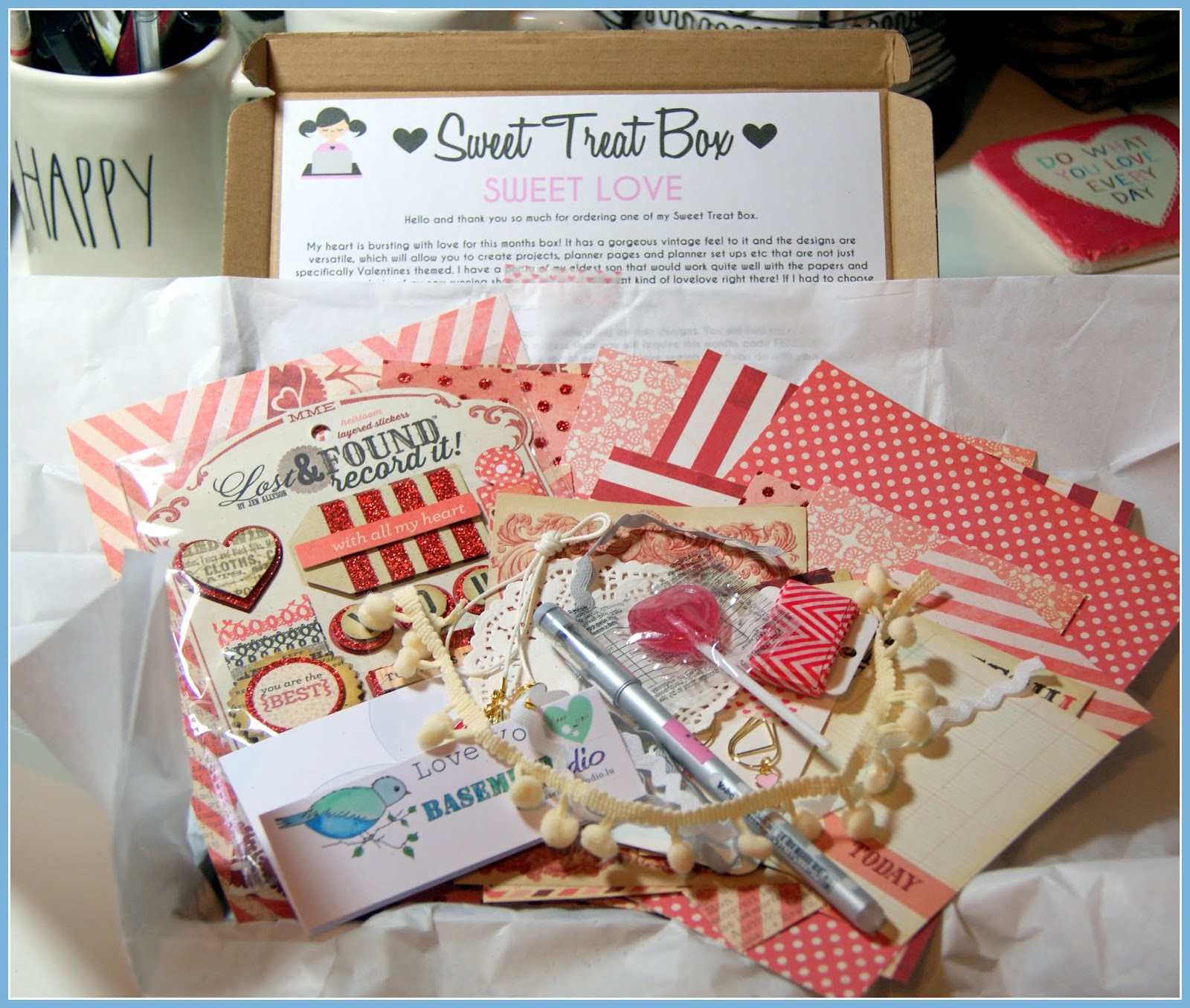 buttonsforbrains: February Sweet Treat Box