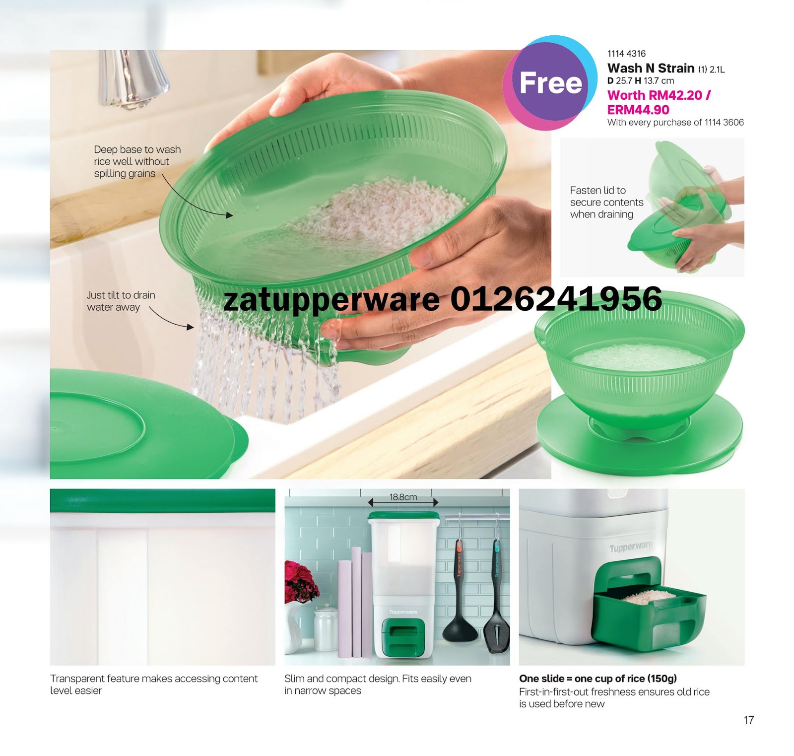 Za Tupperware Malaysia : Catalogue 1st April - 30th April 2019