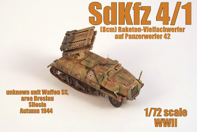 Gulumik Military Models: SdKfz 4/1 8cm Raketen-Vielfachwerfer auf ...