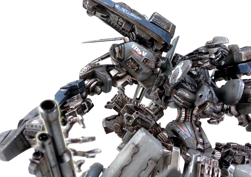 Mersa Works: MSV-010-AS Double Zeter Gundam Resin Kit