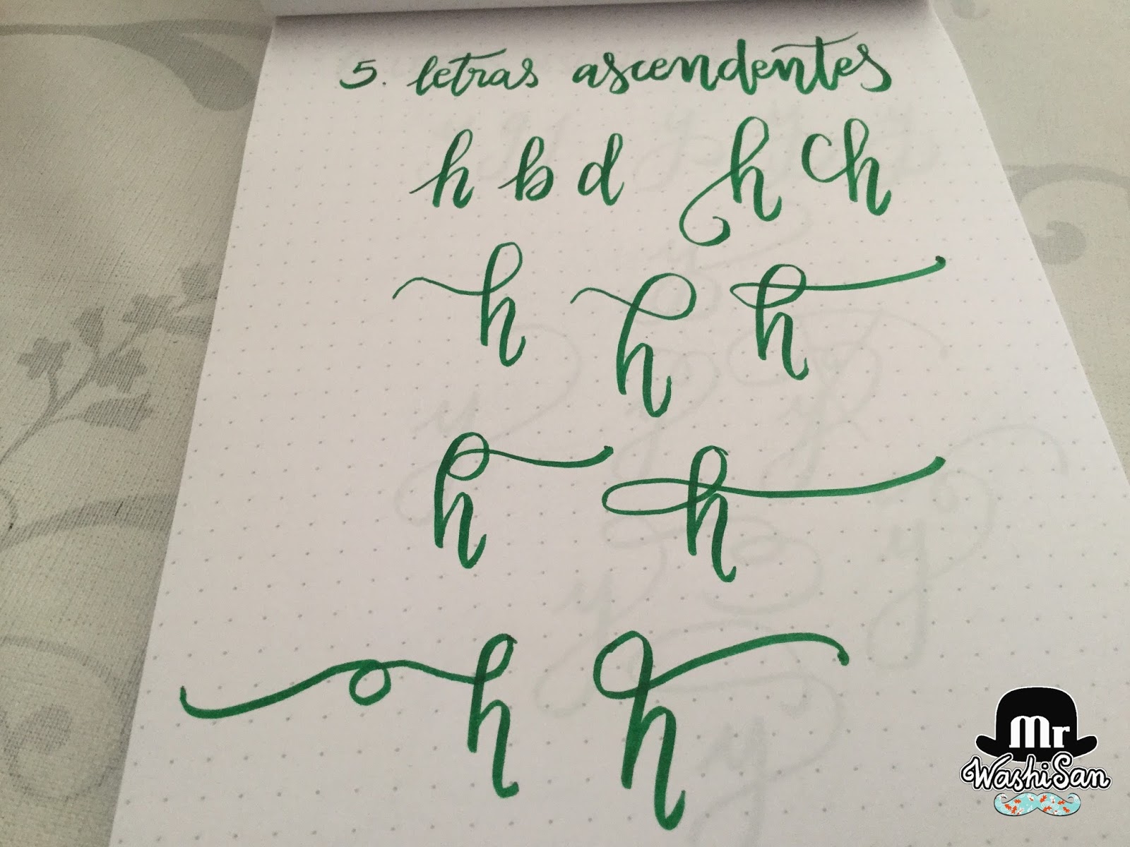 Mr WashiSan: 10 consejos para decorar con florituras tu lettering