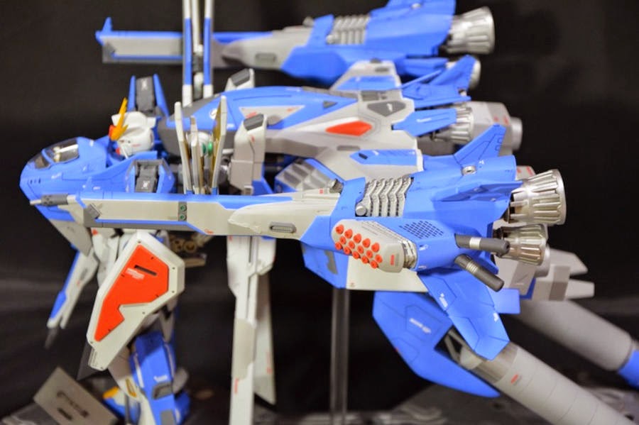 Custom Build: MG 1/100 Gundam Double X + G Falcon "Messiah"