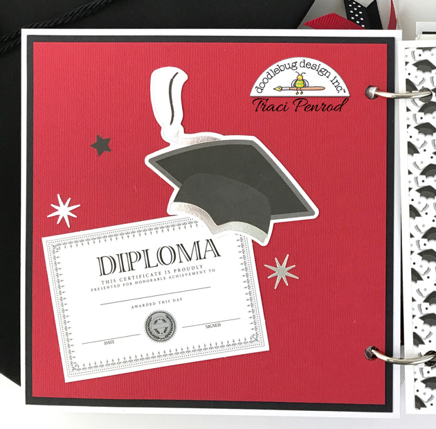 Doodlebug Design Inc Blog: Hats Off Collection: Graduation Mini Album ...