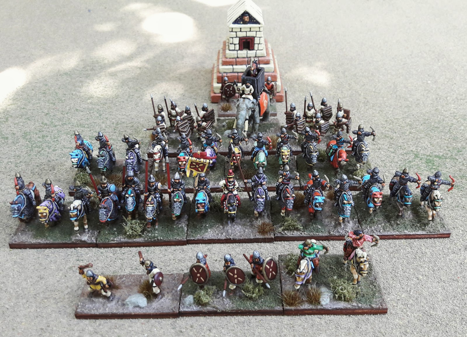 MiniMaerk: DBA army II/69 Sassanid Persian