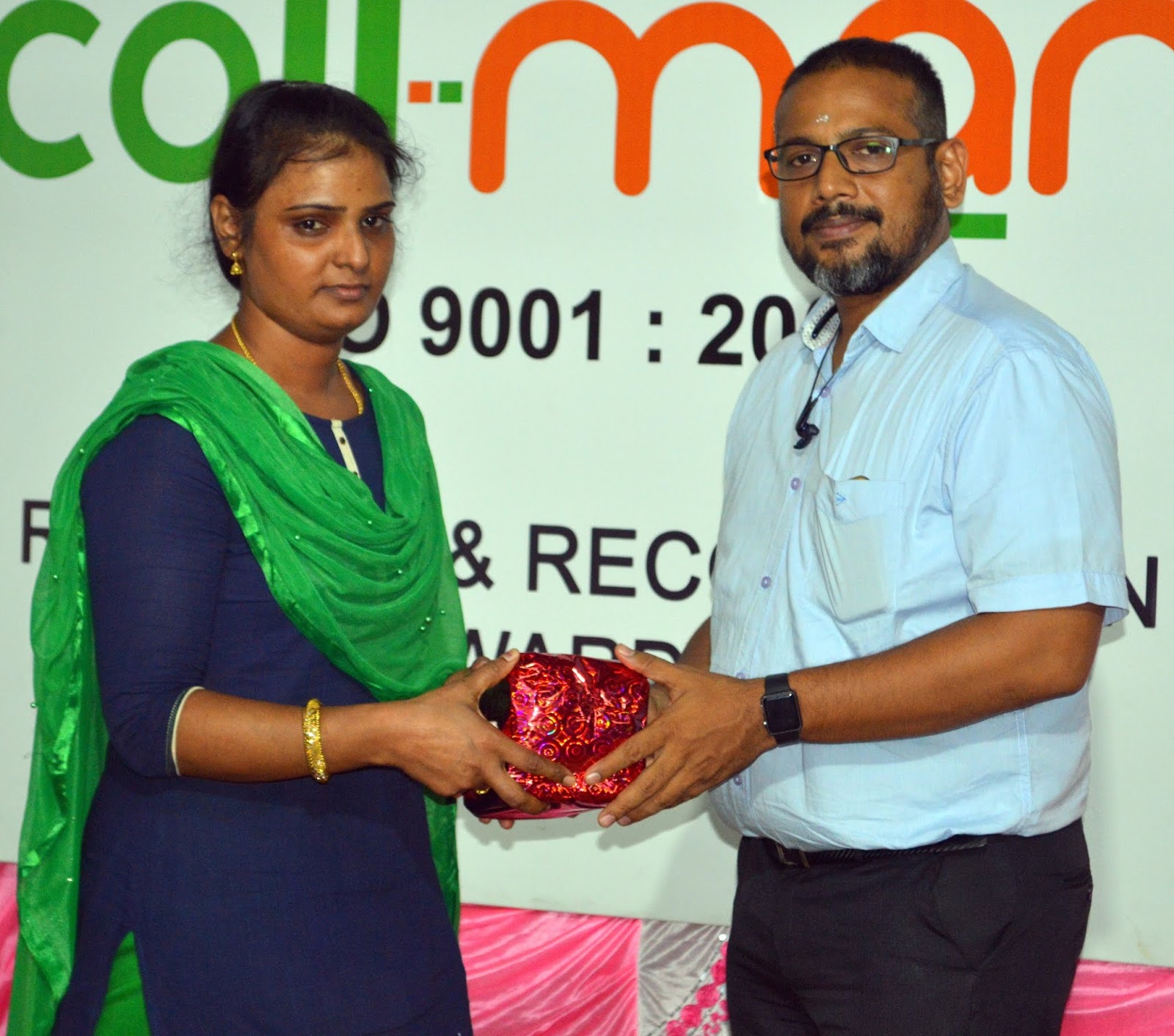 Collman Services Rewards & Recognition Awards - August 2018