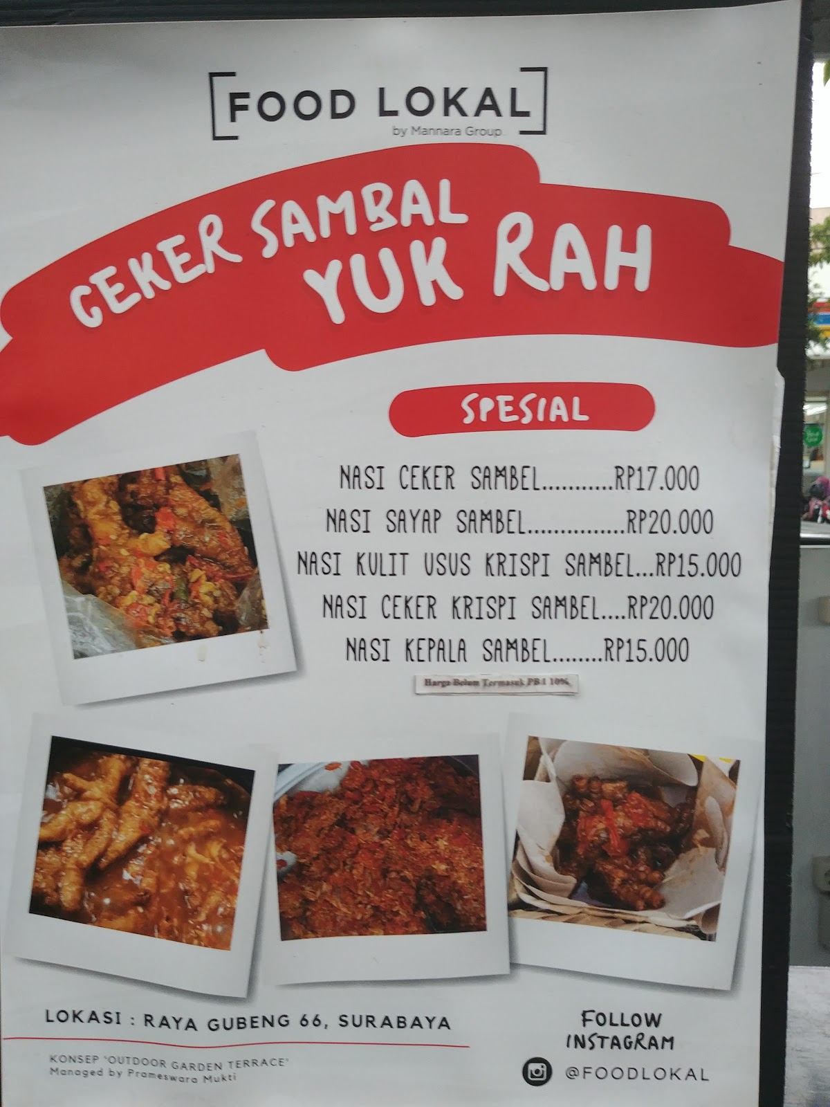 Food Lokal & Captain Hood