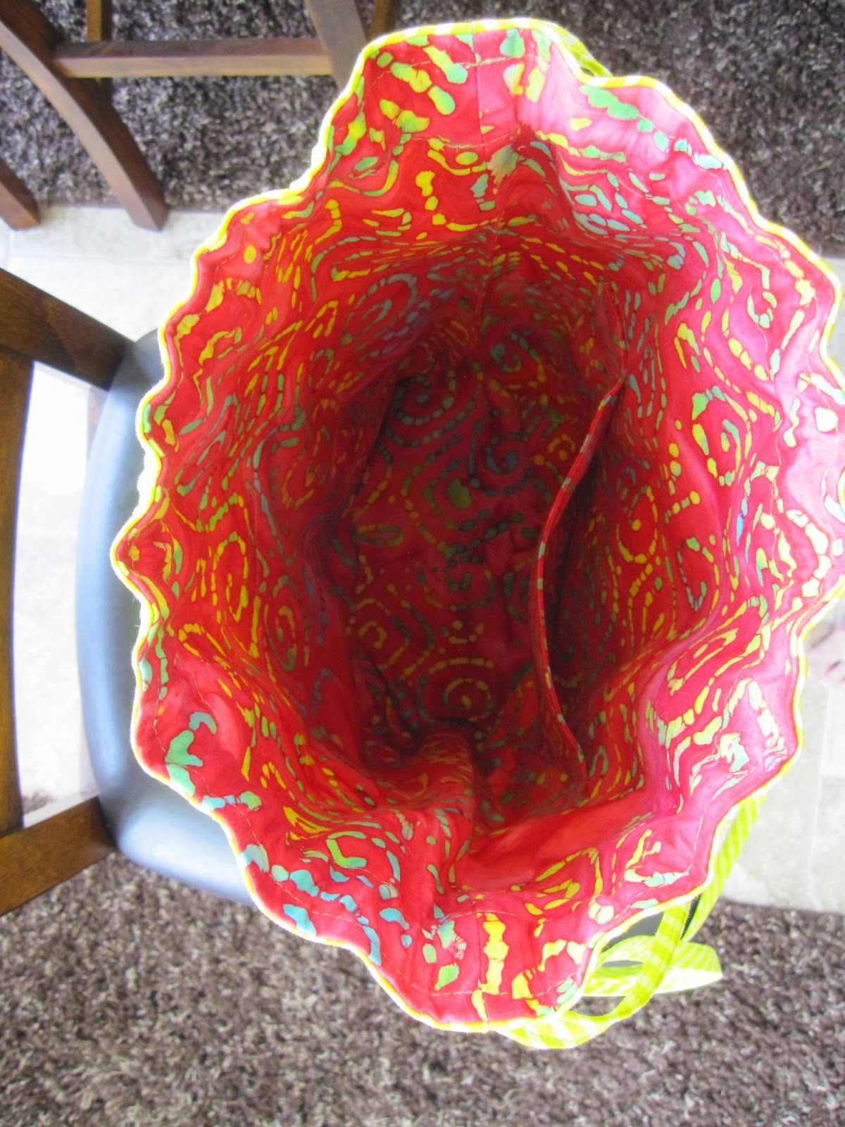 shades of BOLD : Bigger On The Inside Drawstring Backpack