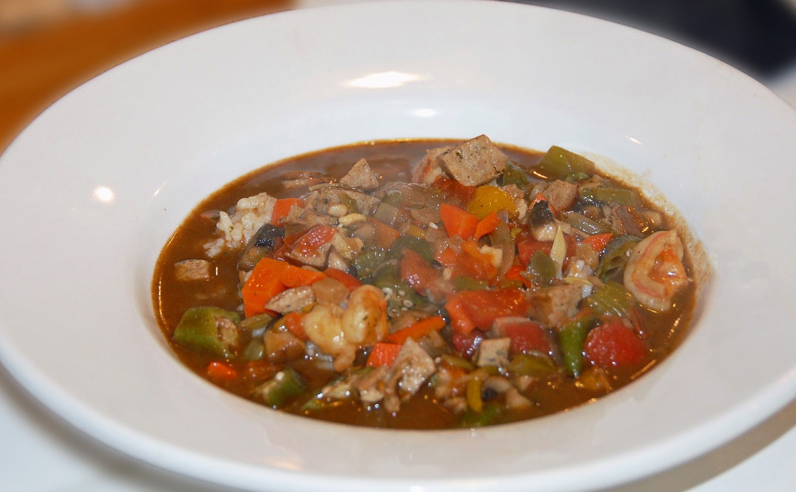 rogerinblue.com: MAMA PINKY'S SHRIMP GUMBO