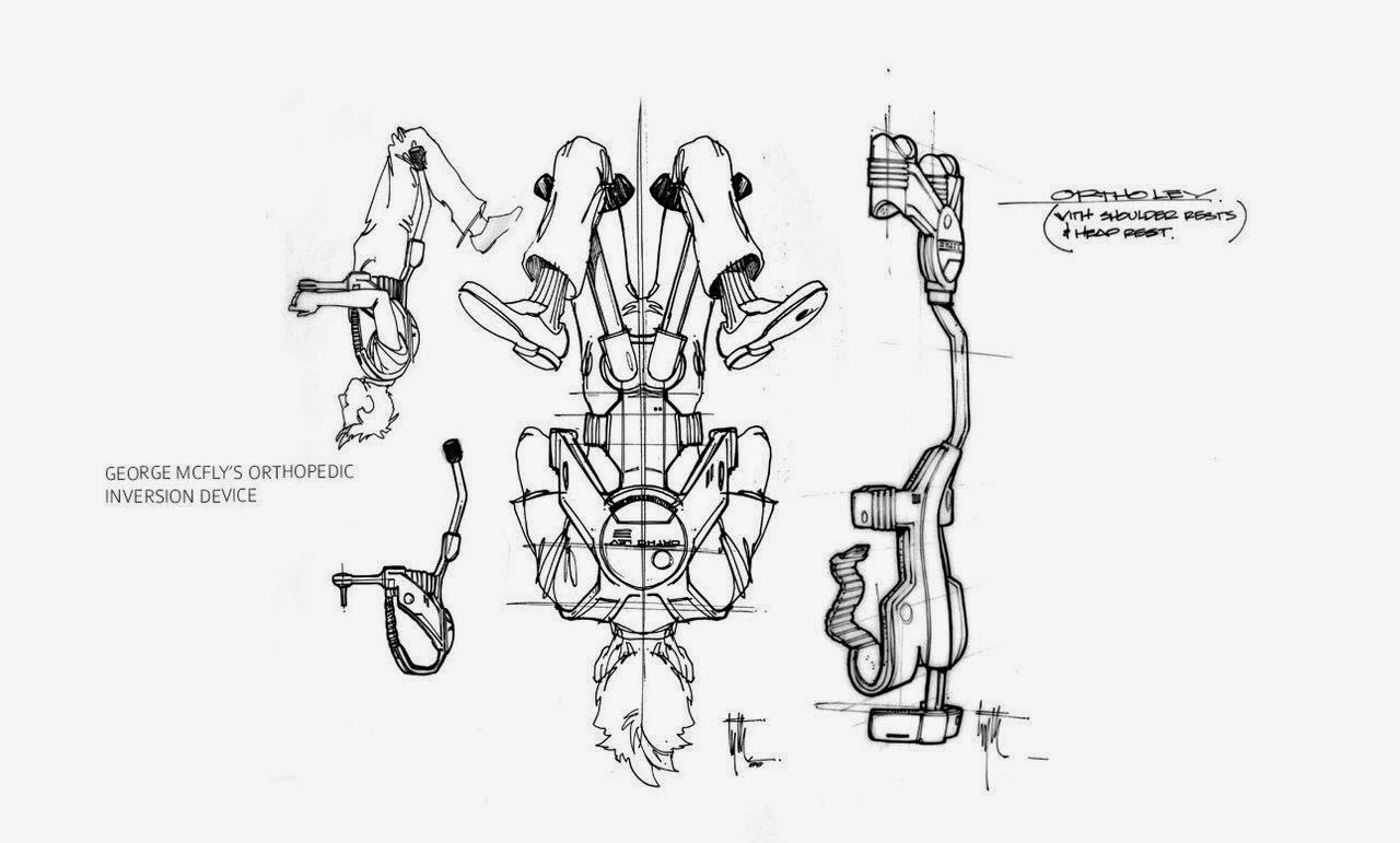 See Unused Future Tech in BACK TO THE FUTURE II Concept Art by Edward ...