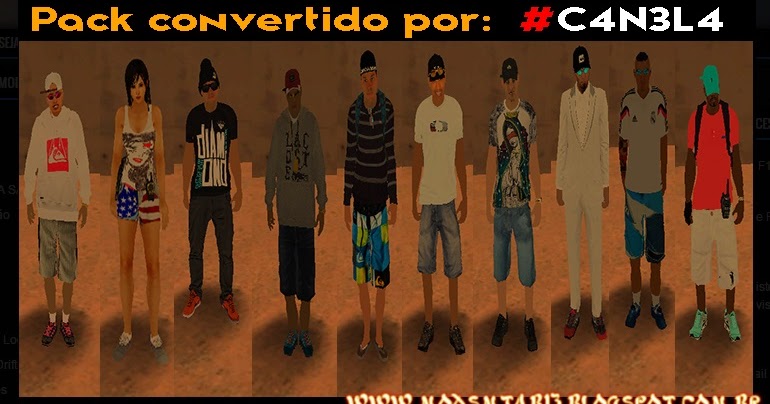 Novo Pack de Skin ~ Mods Mta G3 | Os Melhores Mods Para MTA e Etc