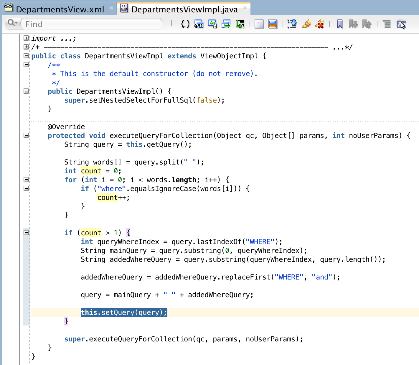 Andrej Baranovskij Blog Adf Bc Rest Query And Sql Nesting Control Solution