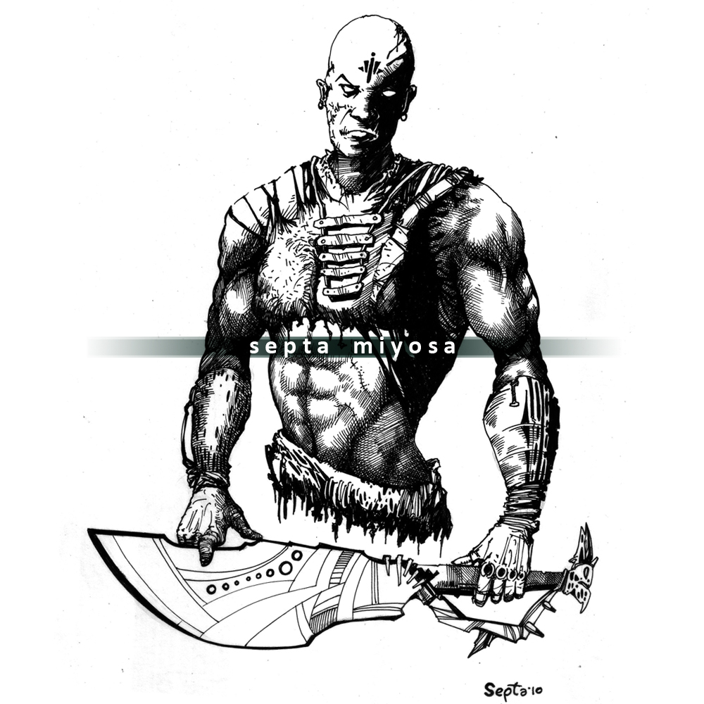 The Art of Septa Miyosa: ARTWORK DRAWING