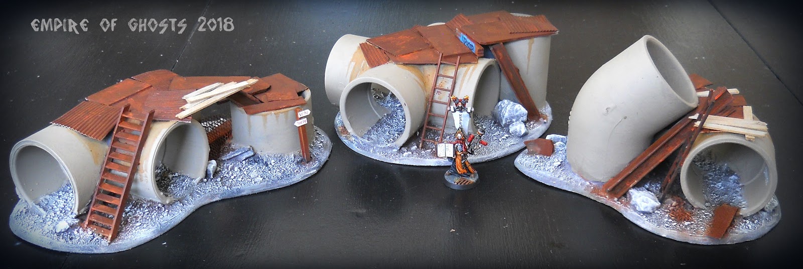 Empire of Ghosts: Redemptionist Encampment Necromunda Board