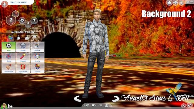 Annett's Sims 4 Welt: CAS Backgrounds "Autumn"
