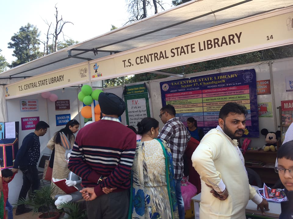 Day 3 (Last Day) of our Library Stall at Chandigarh Carnival - T.S ...