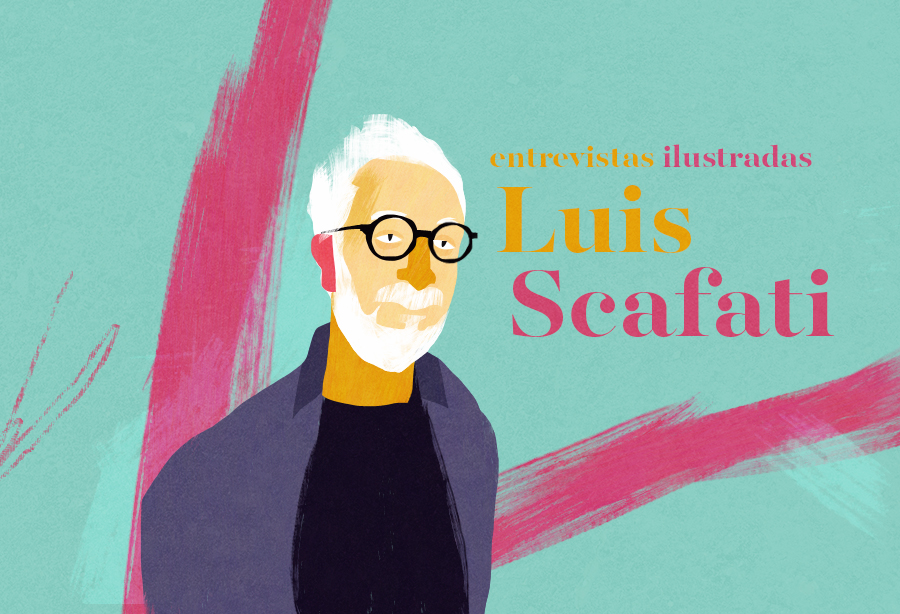 Luis Scafati, ilustrador argentino: "El dibujo es la huella que queda ...