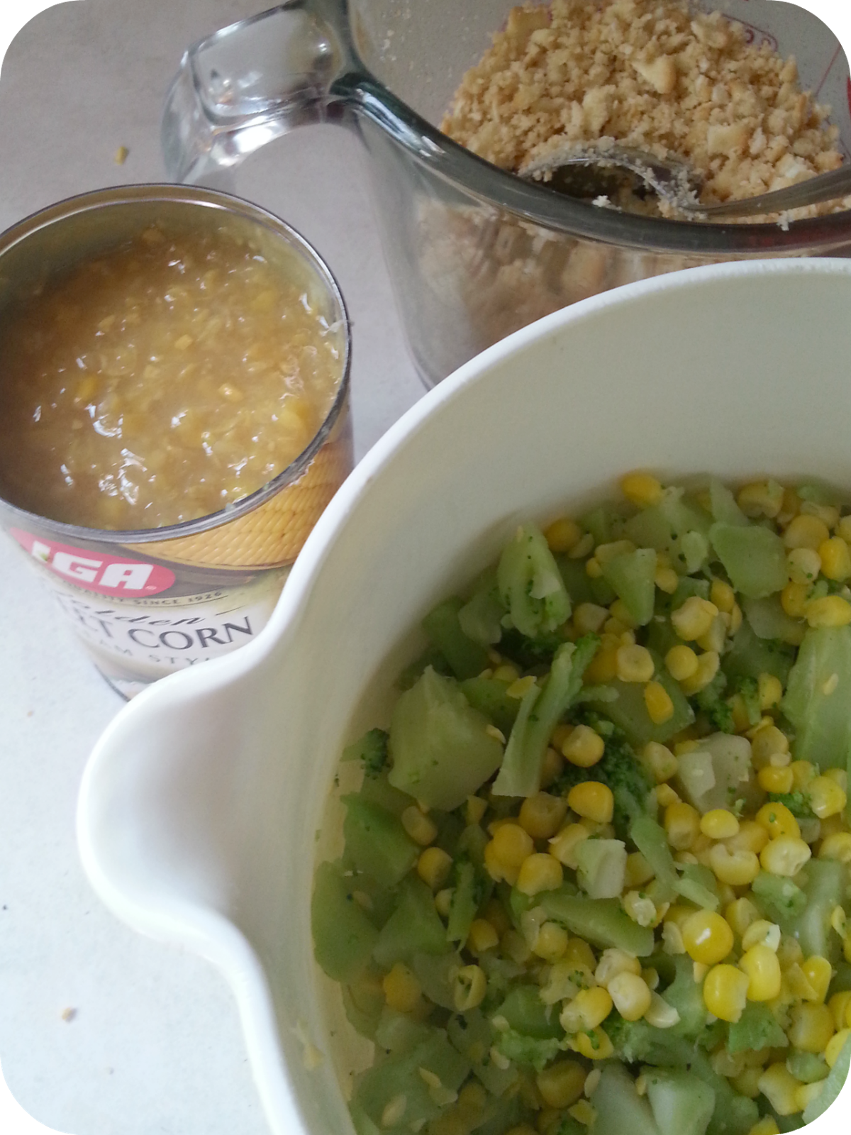 The Better Baker: Broccoli/Corn Casserole