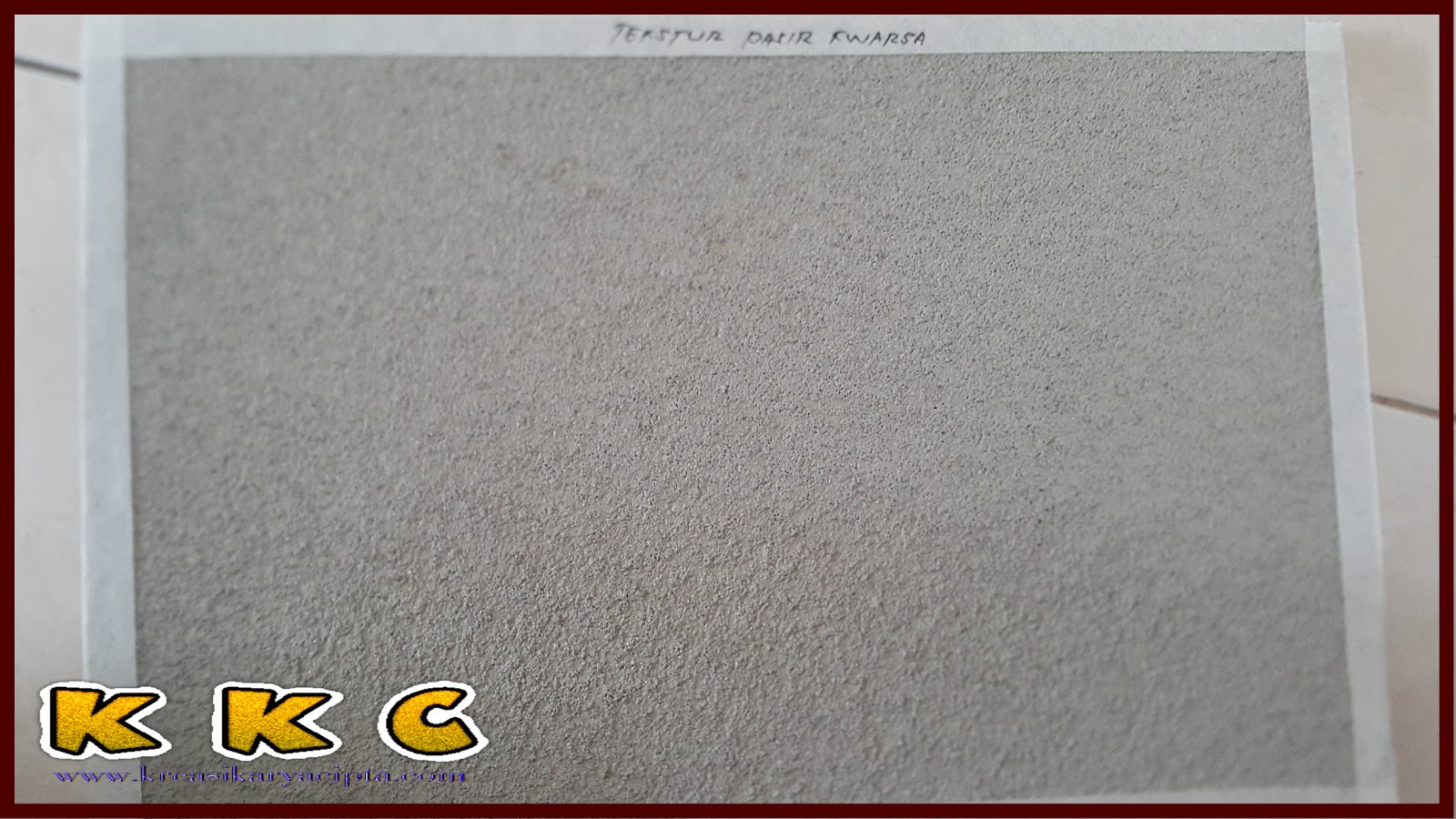 Contoh Mock Up Cat Tekstur | Sample Tekstur Dinding - Jasa Pengecatan ...