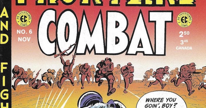 Frontline Combat V2 6 Wally Wood Reprint Pencil Ink