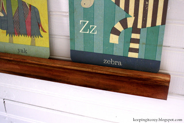 Keeping It Cozy: Shelf Ledges in our Office