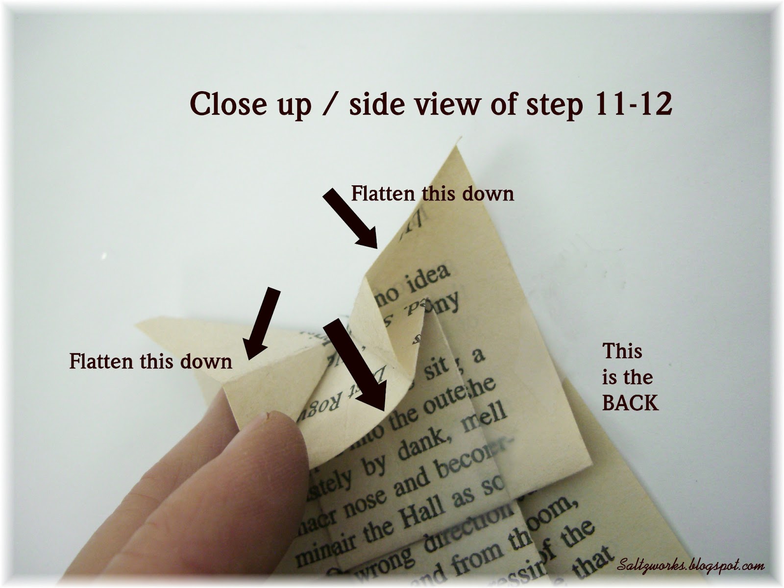 Saltzworks: Upcycled Books / Folded Dresses