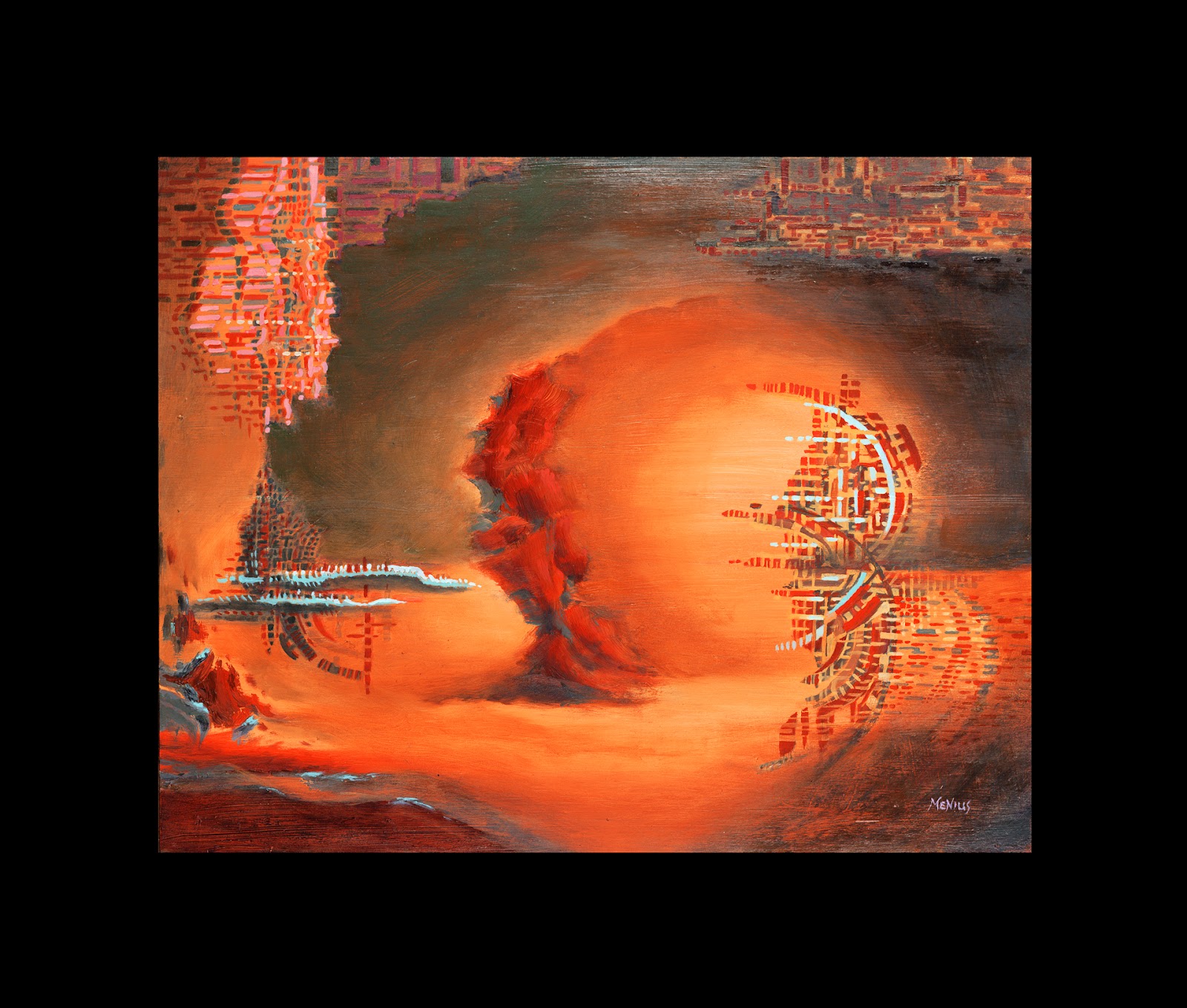 MikeMeniusStudio: Native American abstract, image