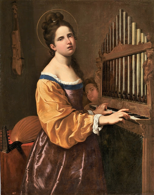 Ad Imaginem Dei: "Hail Bright Cecilia!" -- Great Patroness of Harmony