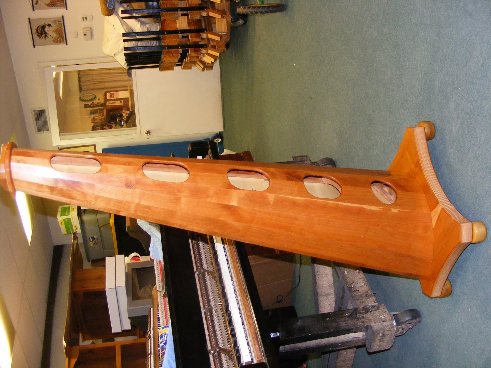 Hess Piano Co.: Harp Progress