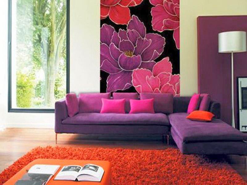 Paleta de Colores de Hoy - Morado y Naranja