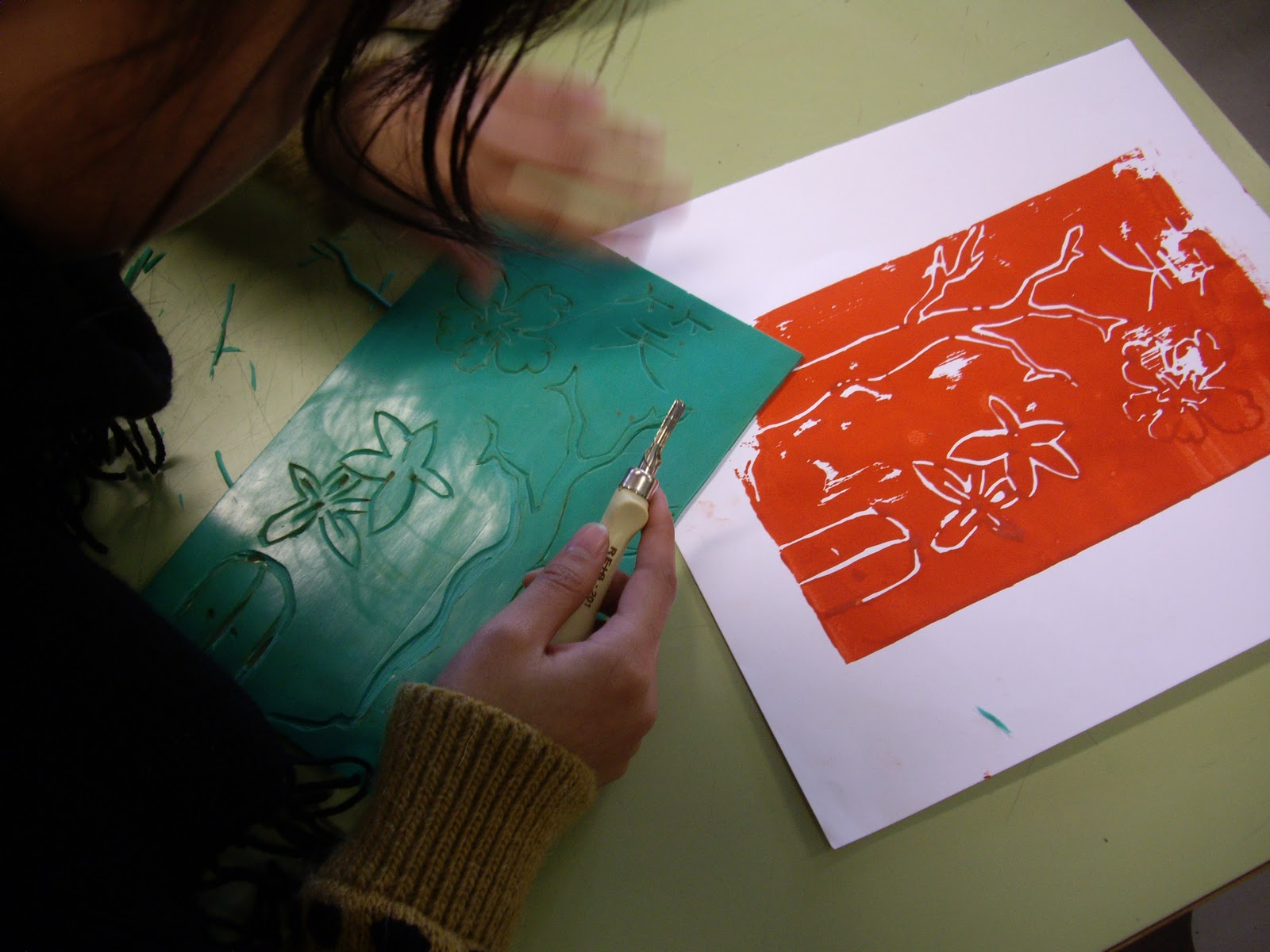 Artes 7ºD: Linogravura