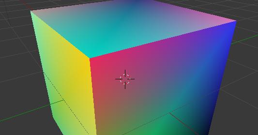 Blender Python: Vertex Color Map