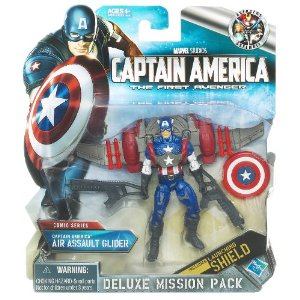 Marvel Captain America With Glider Jetpack