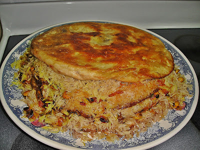 Maryam's Culinary Wonders: 343. Iraqi Fish Turn-Over