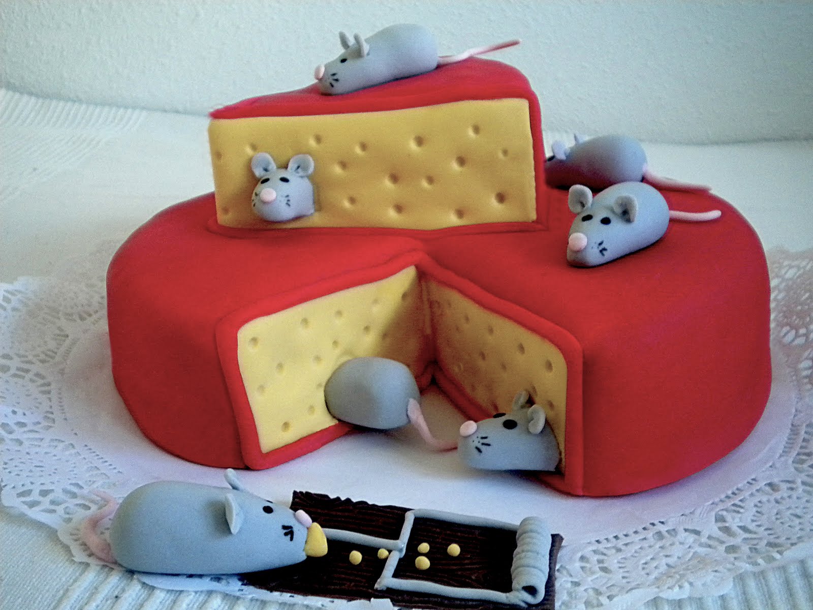 El arte del dulce.: Tarta de ratones.