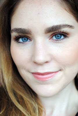 FOTD: An Apricot/Rust Autumn Look: matte+crimson