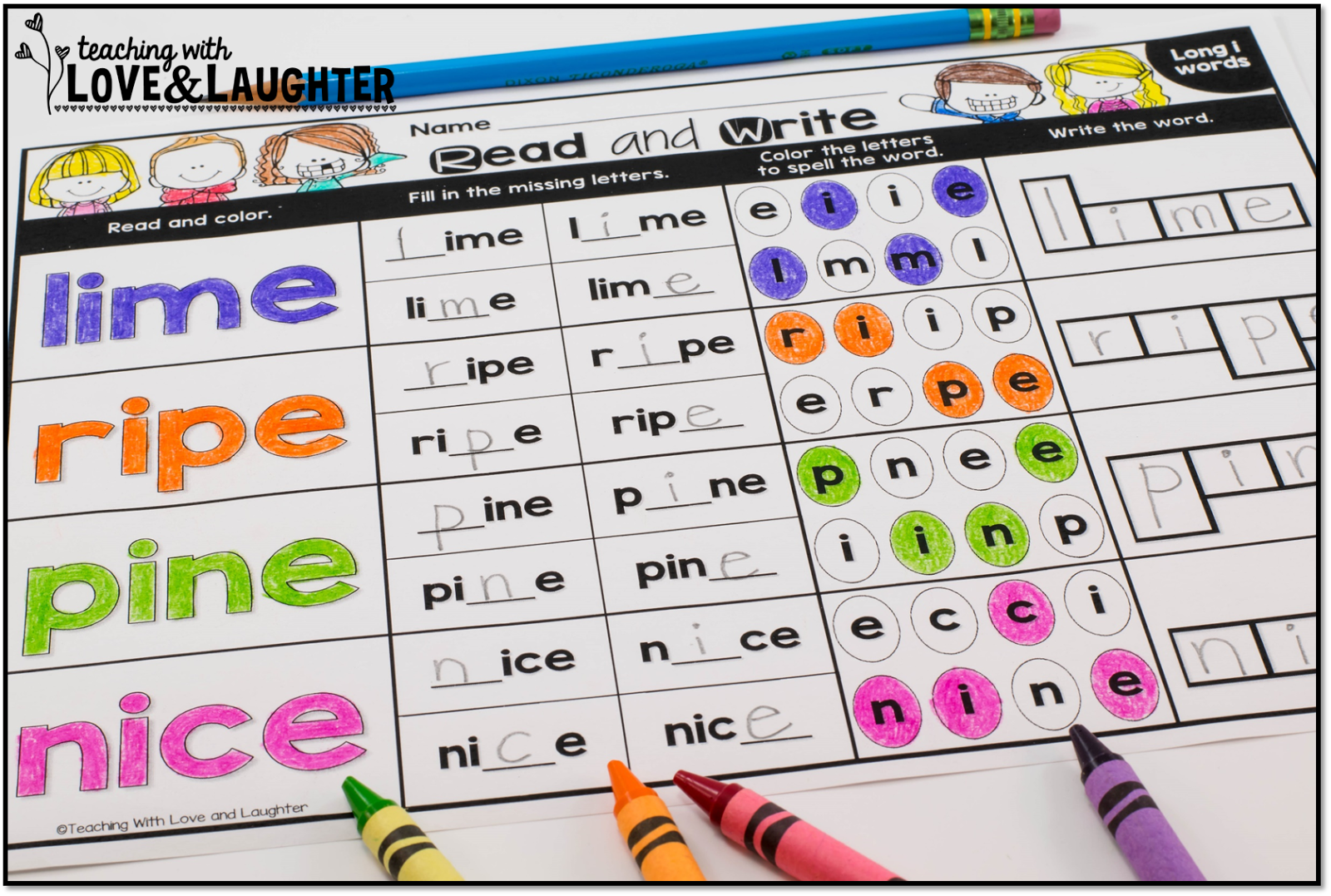 Teaching With Love and Laughter: Fun and Engaging Phonics Printables