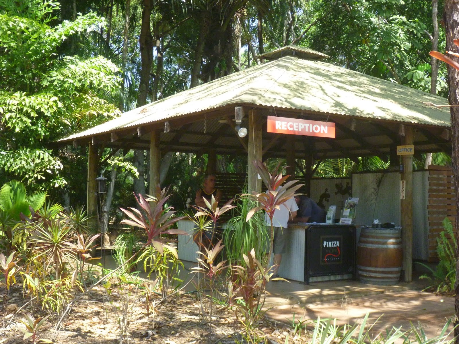 Just Keep on travelling: Crocodile at Tumbling Waters Park, near Berry ...