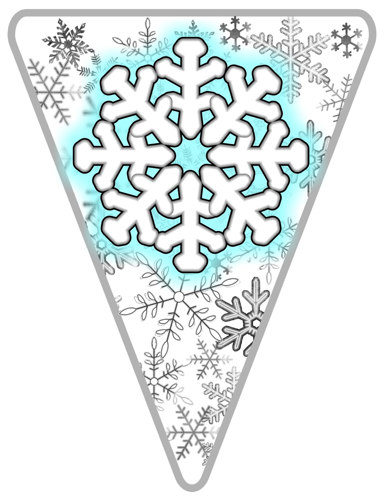 Winter Wonderland Banner Printable
