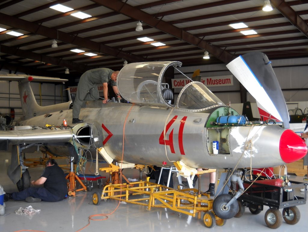 Cold War Air Museum: L29 Delfin Soon to Fly