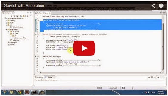 JAVA EE: Servlet with Annotation